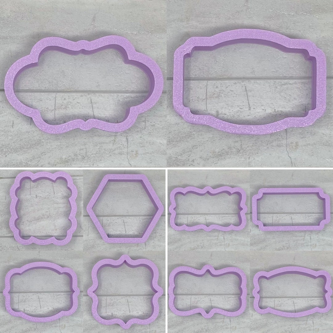 Plaque Cookie Cutter Cutters Set Collection - Etsy