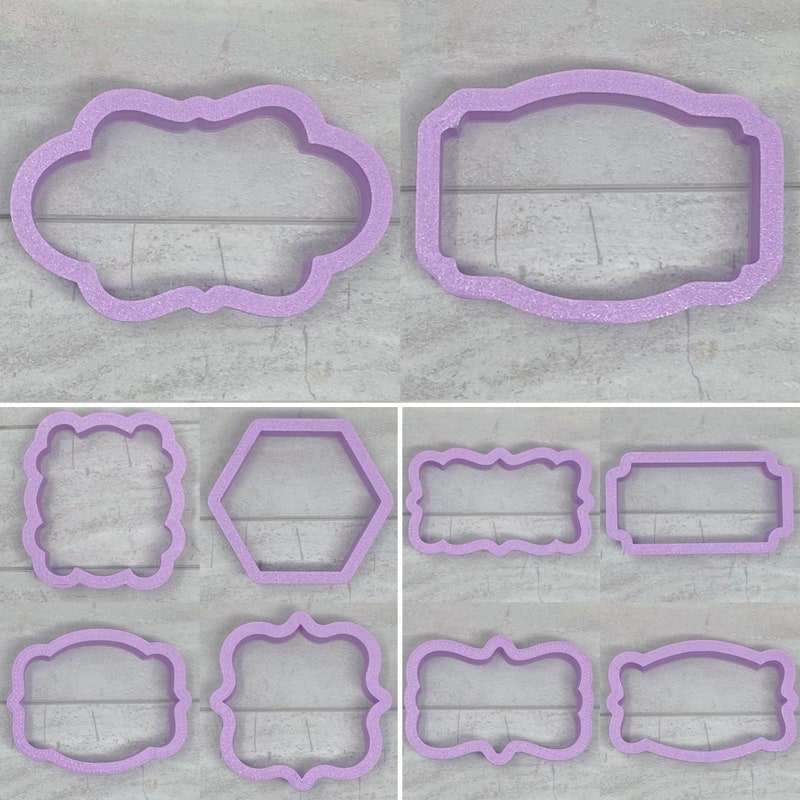 Plaque Cookie Cutter - Etsy