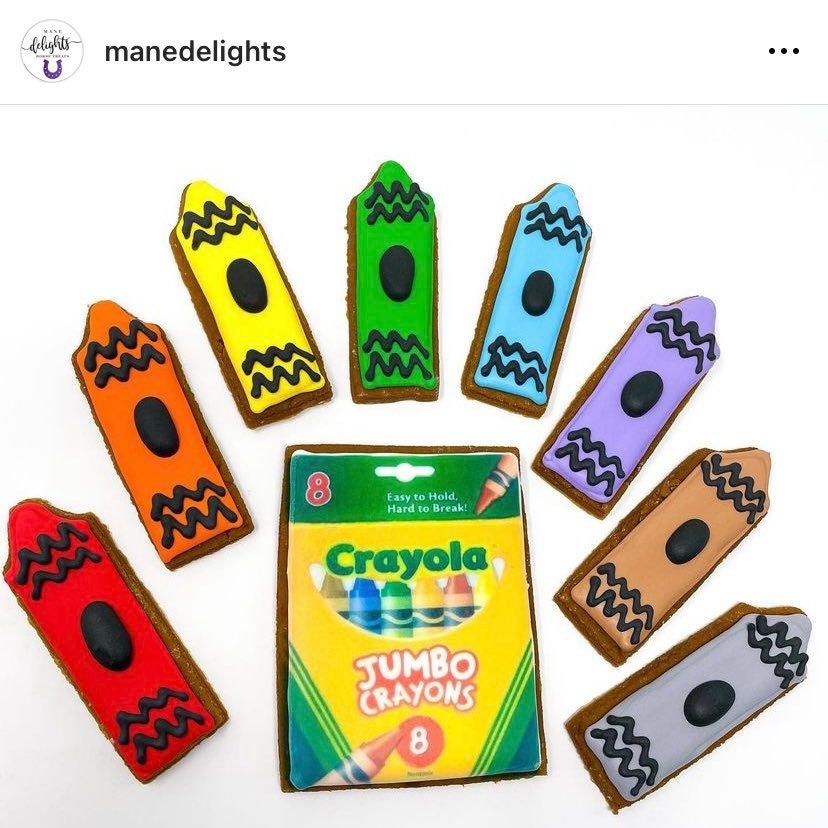 Crayola Crayon Cookie Cutter Set - Etsy