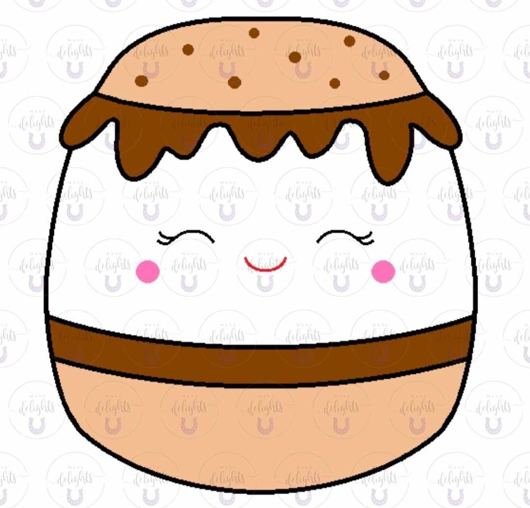 STL Digital Download Summer Squishmallows Cookie Cutter Set Squishies ...