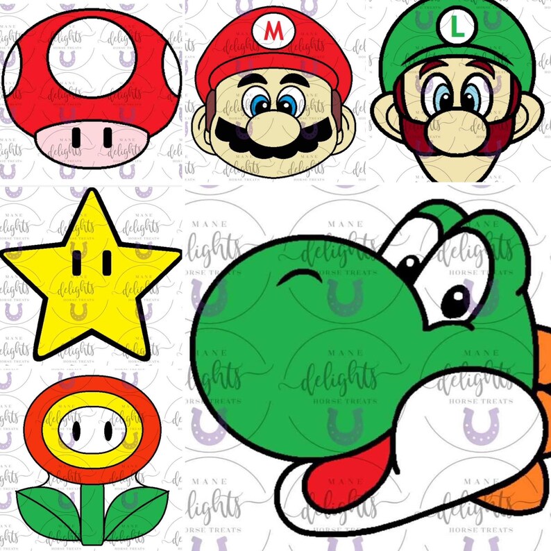 Super Mario Bros Brothers Cookie Cutter Cutters Set Luigi - Etsy México