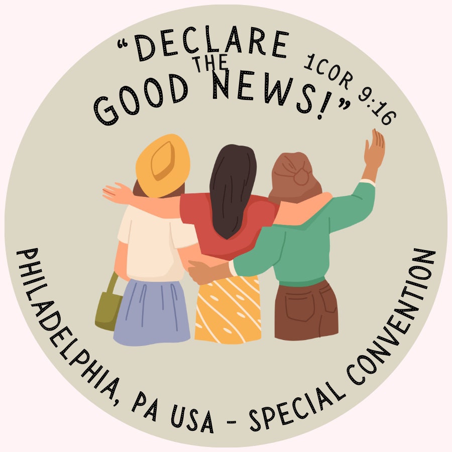 2024 Special Convention Sticker Template Customized Philadelphia ...