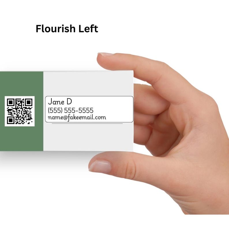 JW Contact Card Labels With Personalized Contact Information | Fits All ...