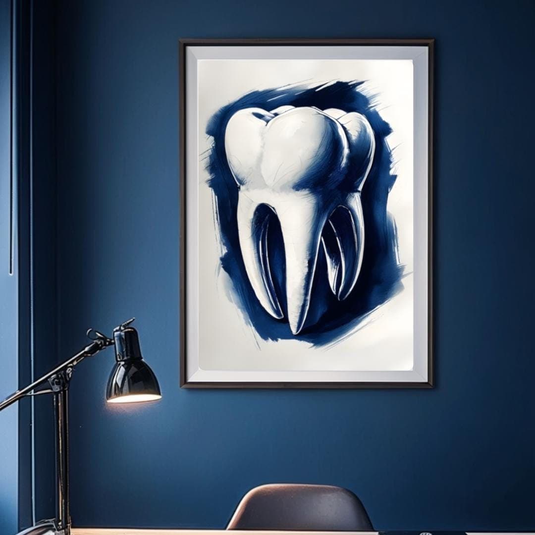 Modern Dental Art Print Digital Download | Dental Office Decor ...