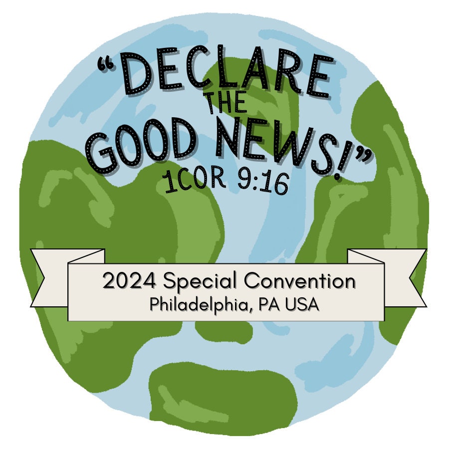 2024 Special Convention Sticker Template Customized Philadelphia ...