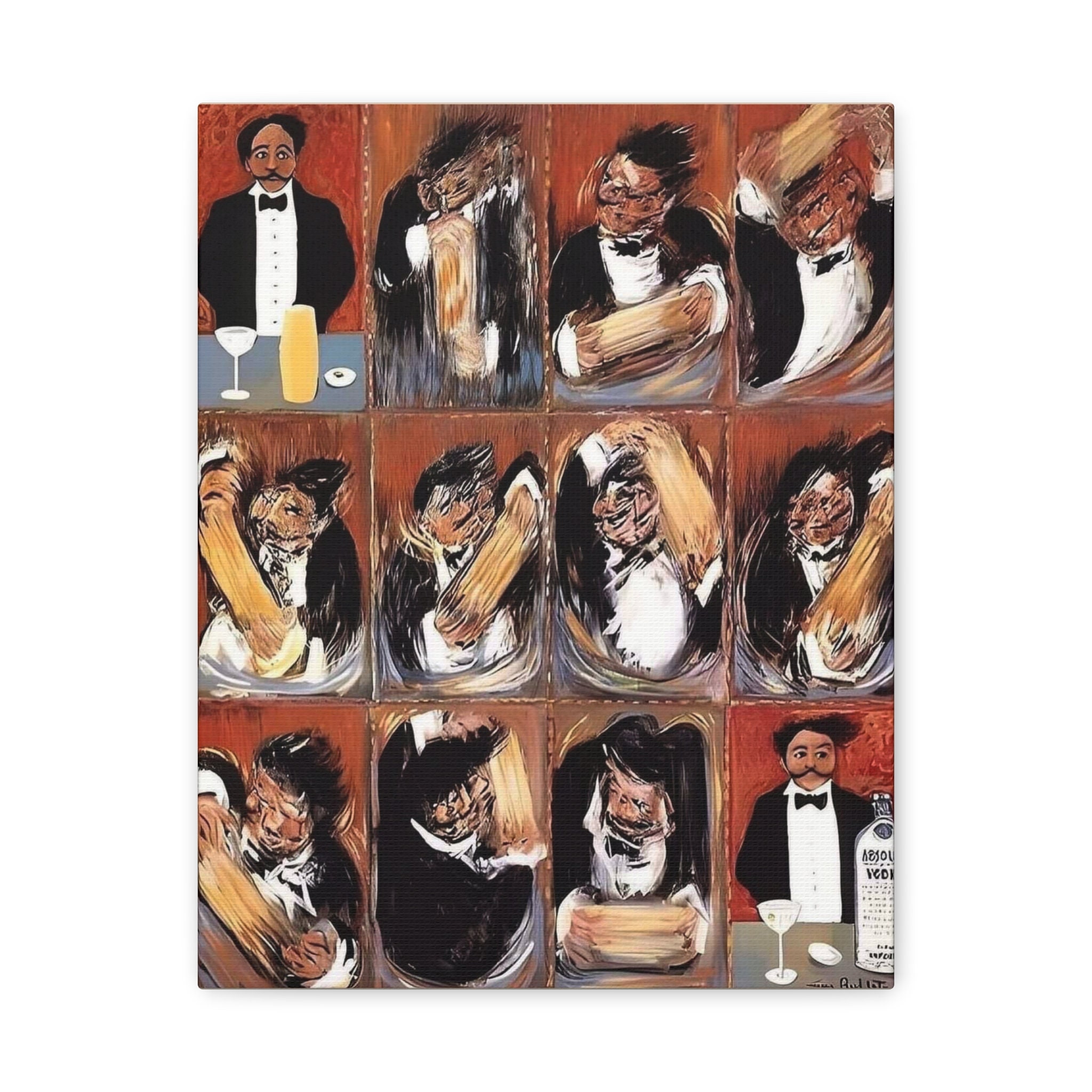 Making of a Great Martini - Guy Buffet (print Canvas) - Etsy