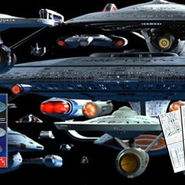 Enterprise Aztec Decals - Etsy