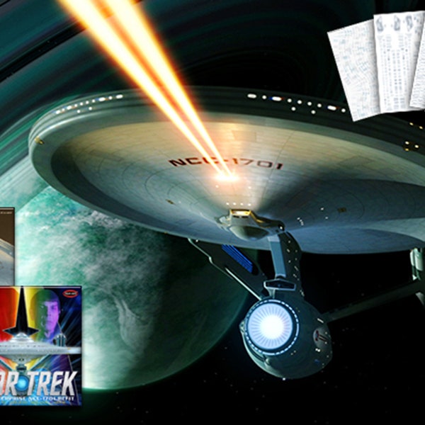 Enterprise Aztec Decals - Etsy