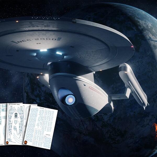 Enterprise Aztec Decals - Etsy