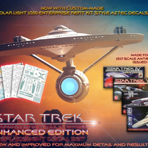 Enterprise Aztec Decals - Etsy