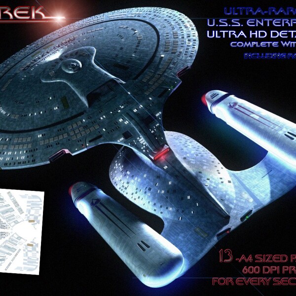 Enterprise Aztec Decals - Etsy