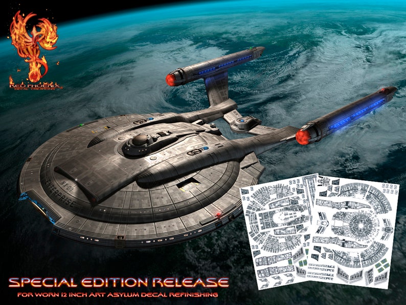 NX-01 1/500 Scale Aztec / Hull Decal Set - Etsy