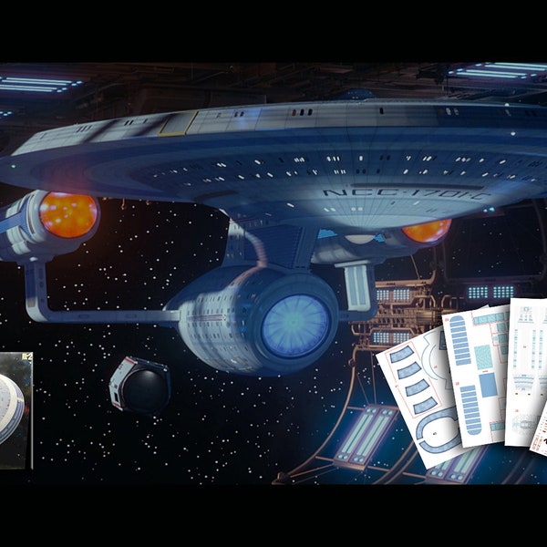 Enterprise Aztec Decals - Etsy