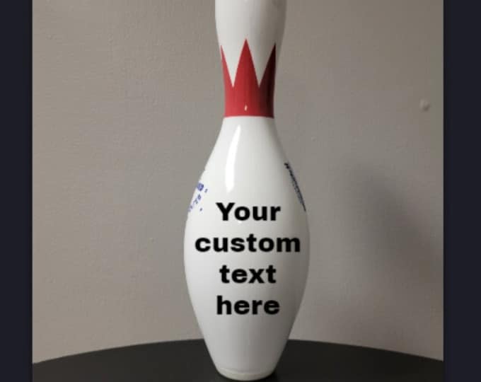 Regulation Bowling Pin Custom Made - Etsy