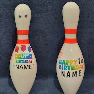 Personalized Bowling Pin, Bowling Gift, Bowling Trophy, Father's Day ...