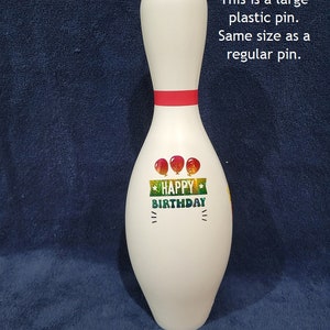 Personalized Bowling Pin, Bowling Gift, Bowling Trophy, Father's Day ...