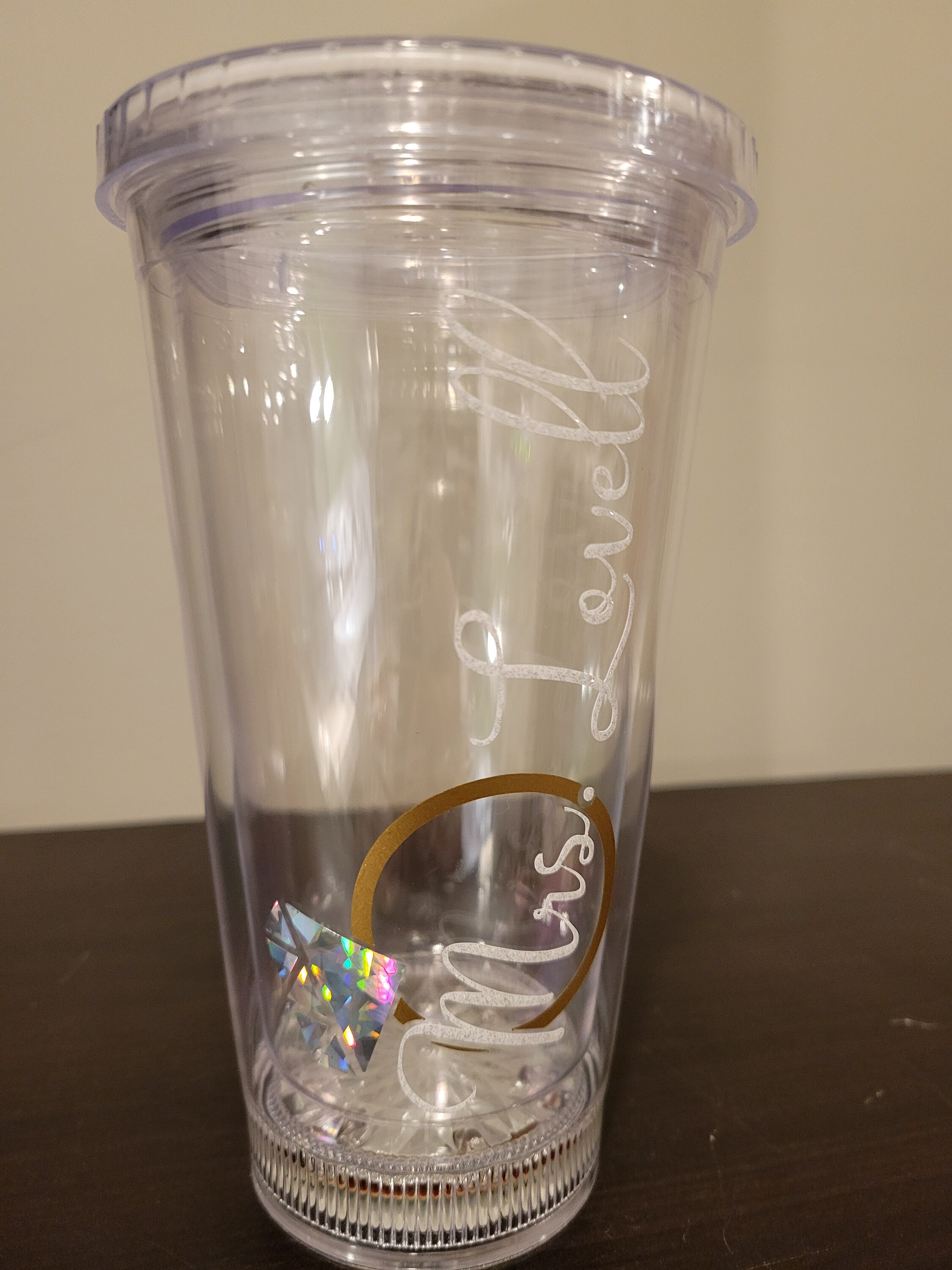 Bride and Groom, Light up No Spill Cup, Bridal Party, Custom Cup ...