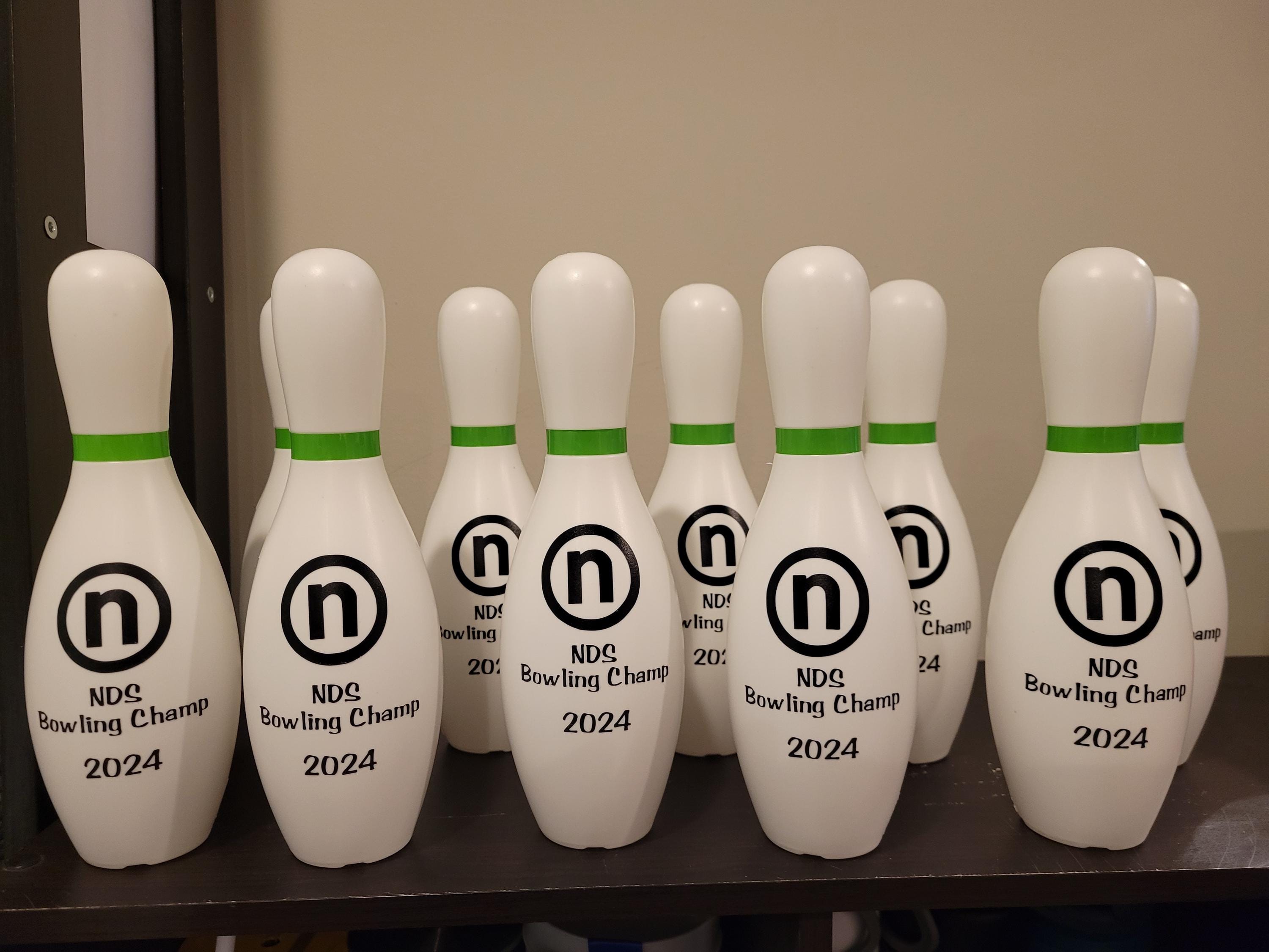 Small Plastic Pin, Personalized Bowling, Bowling Gift, Bowling Trophy ...