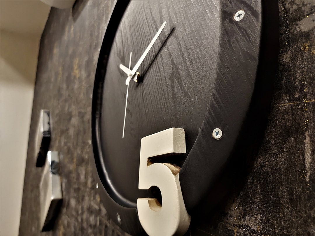 Modern Large Wall Clock for Living Room Decor A Perfect - Etsy UK