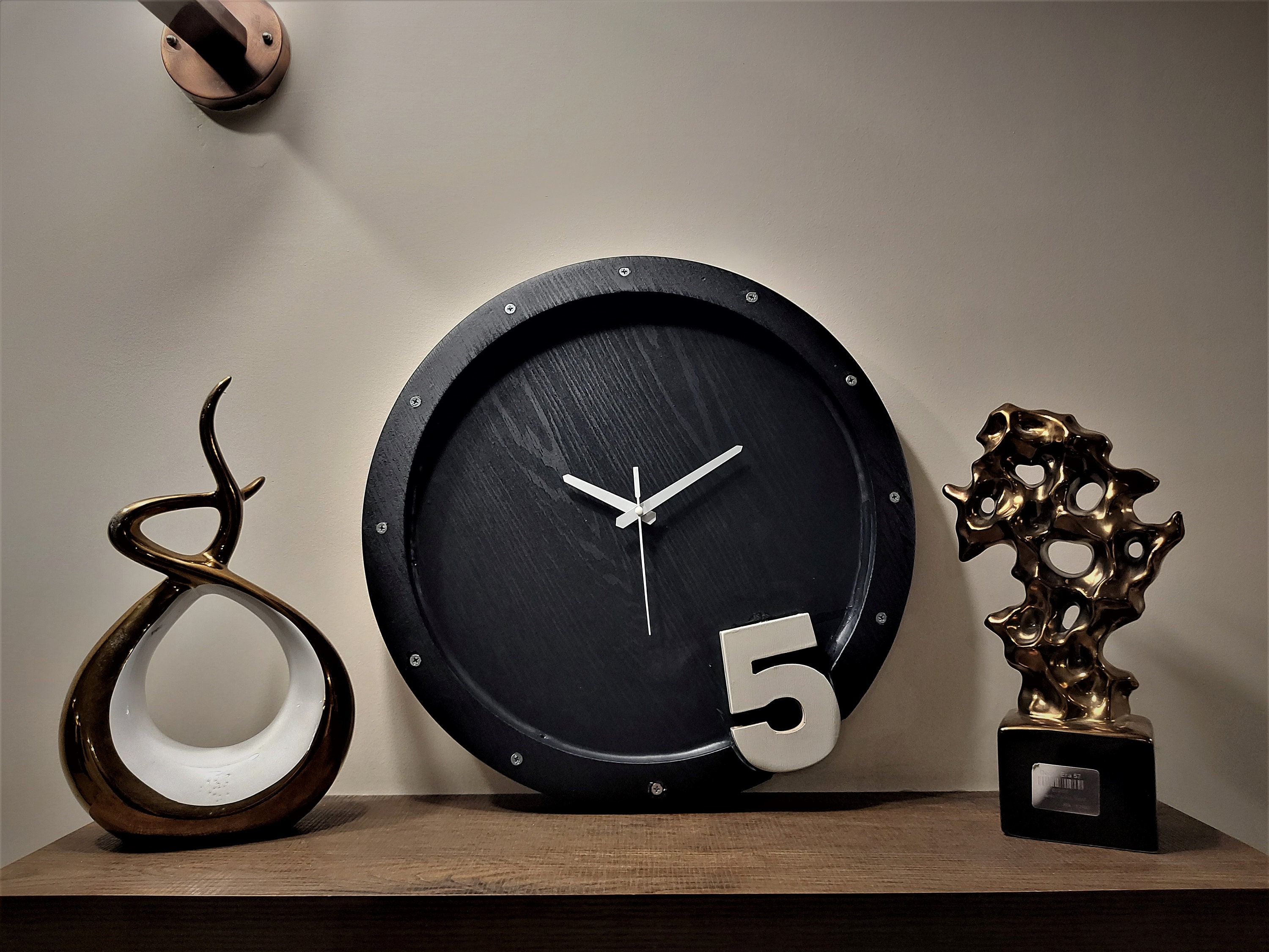 Modern Large Wall Clock for Living Room Decor A Perfect - Etsy UK