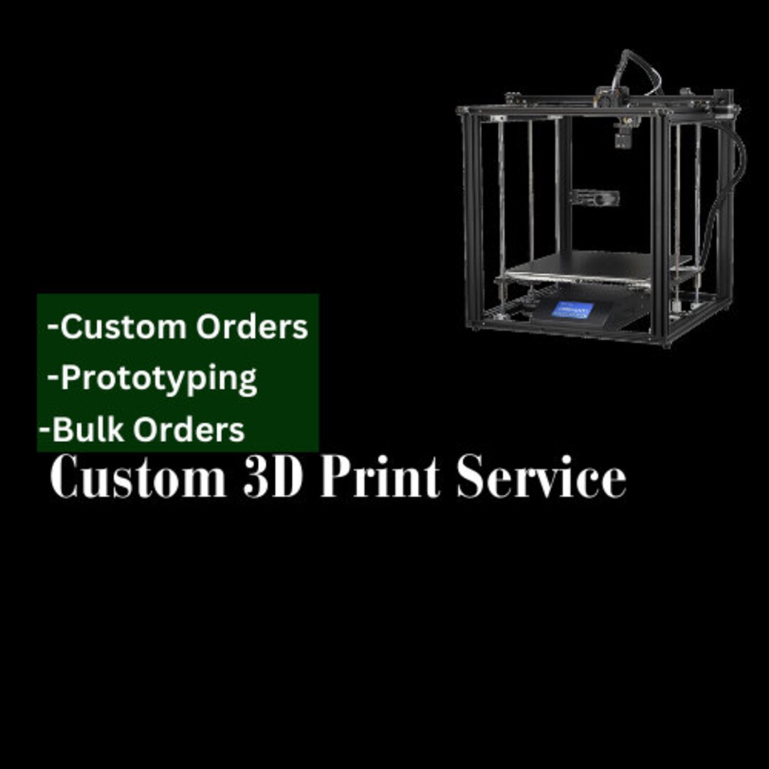 Custom 3D Print Service - Etsy