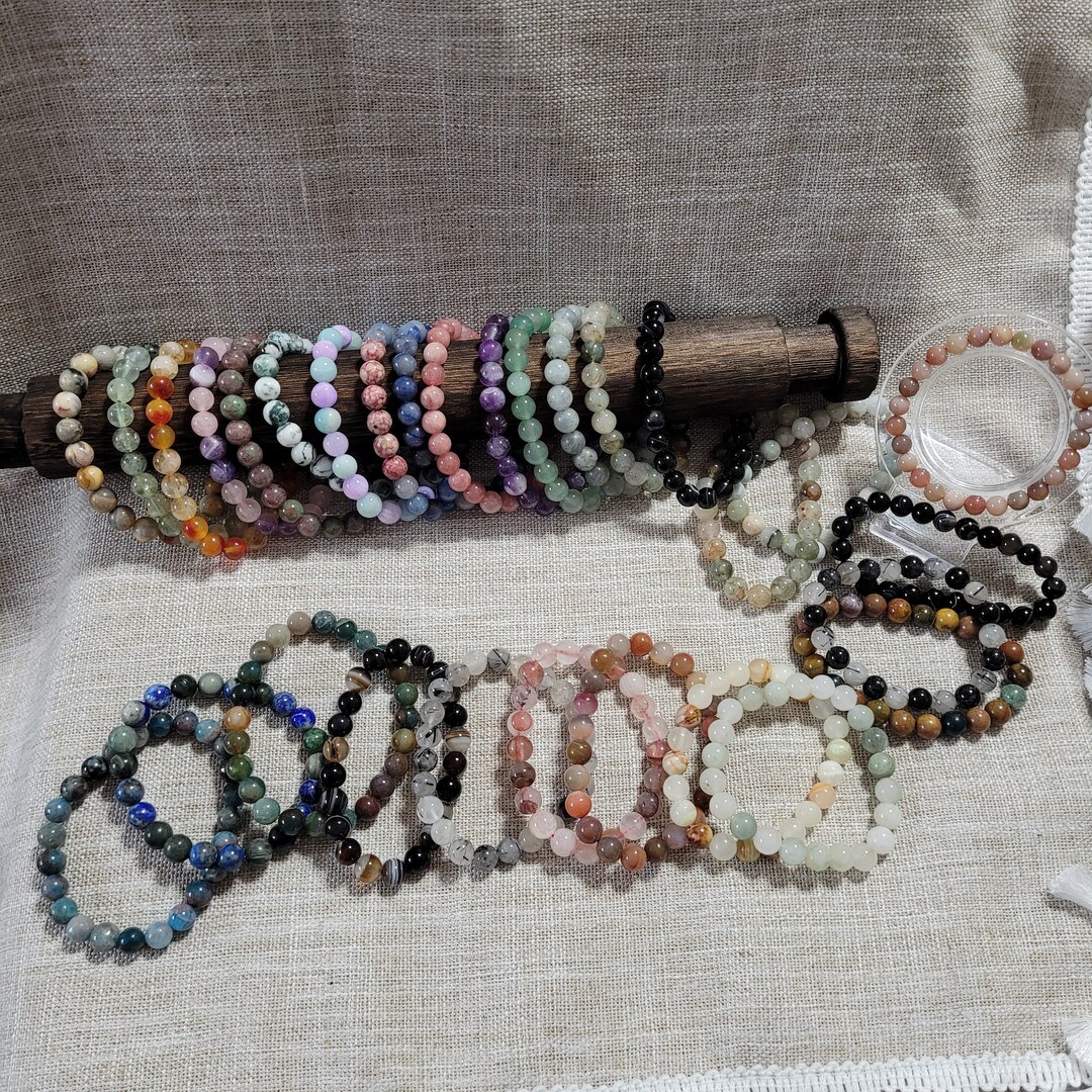 Single Crystal Simple Bracelet - Etsy