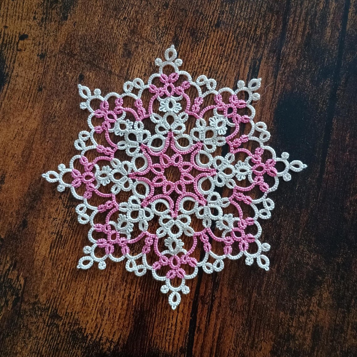 Dalmacija - Tatting Doily Pattern PDF - Etsy