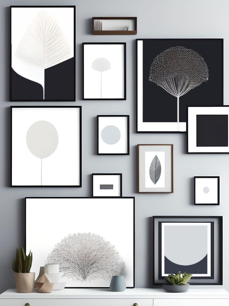 Minimalist Wall Art Collage Home Decor - Etsy