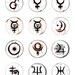 Tyler Pack Astrology Symbols Wheels Posters - Etsy