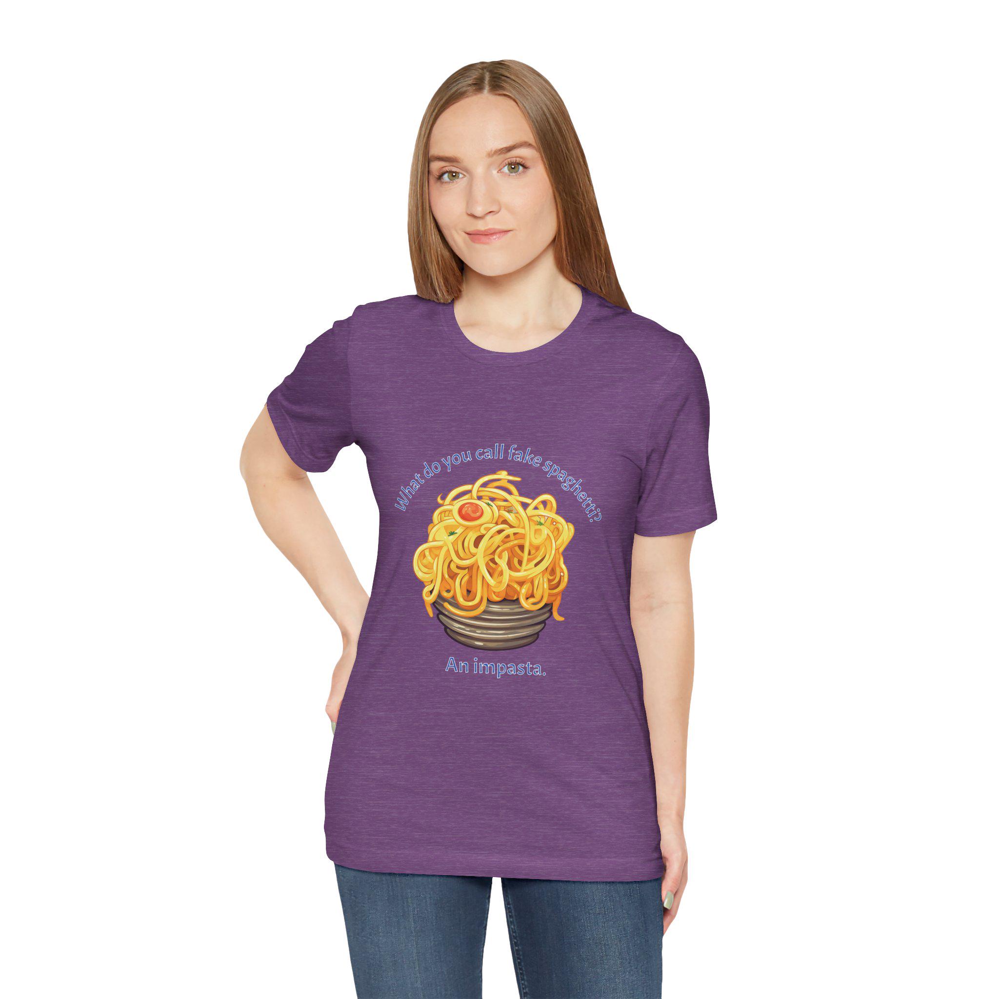 What Do You Call Fake Spaghetti, an Impasta T-shirt - Etsy
