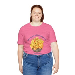 What Do You Call Fake Spaghetti, an Impasta T-shirt - Etsy