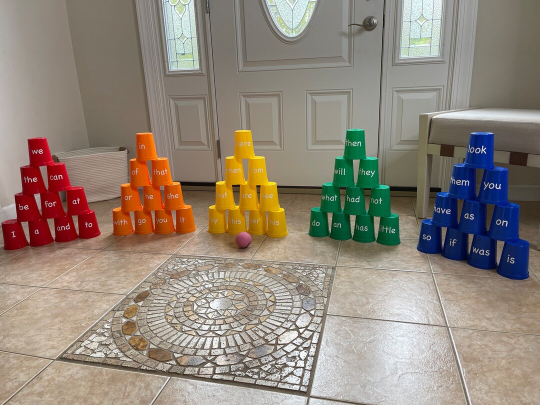 Sight Word Tower - Etsy