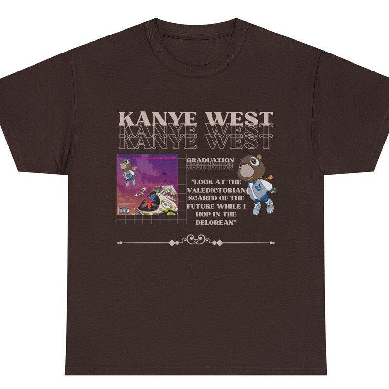 Kanye West Graphic Tee - Etsy