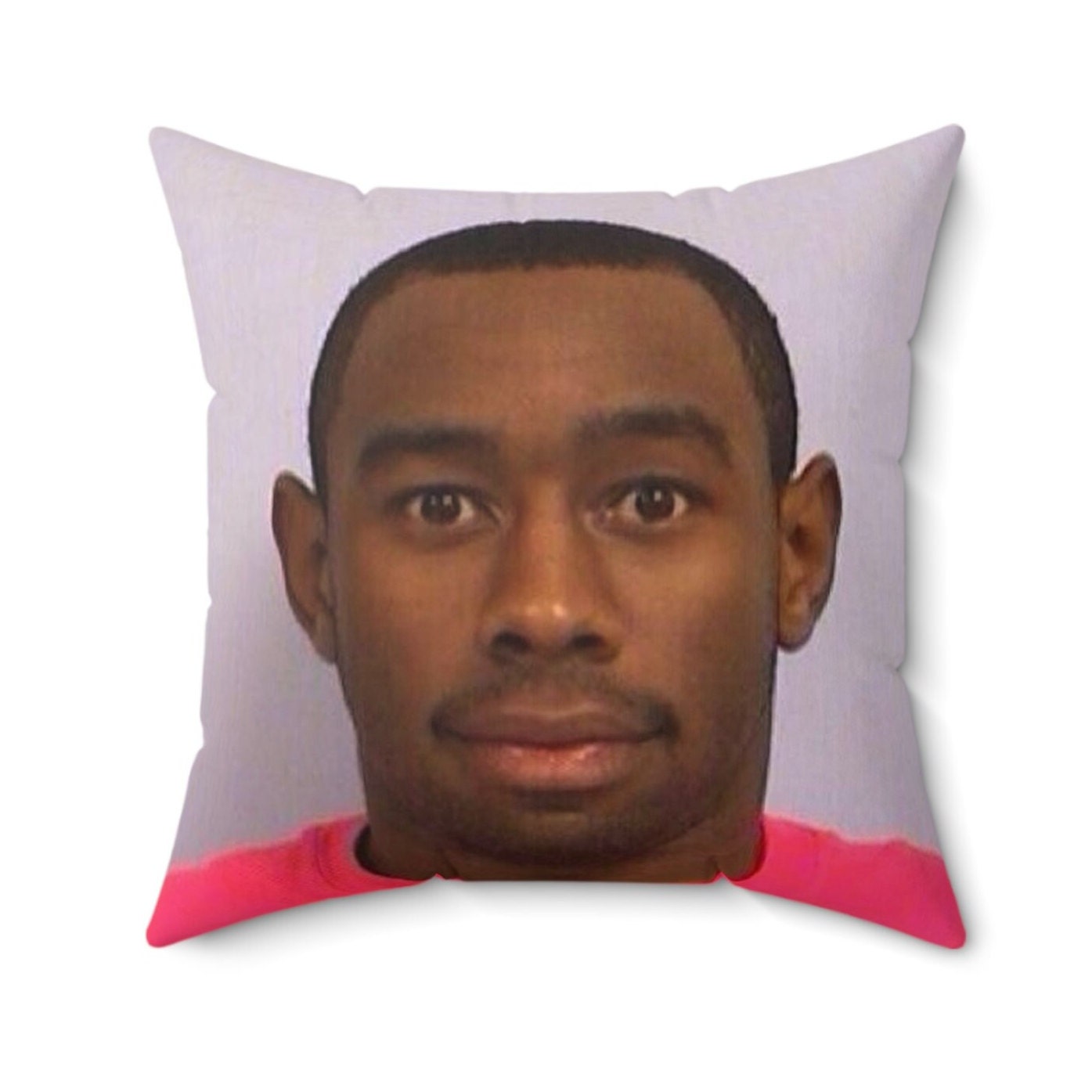 Tyler the Creator Mugshot Pillow, Funny Mugshot Pillows, Tyler the ...