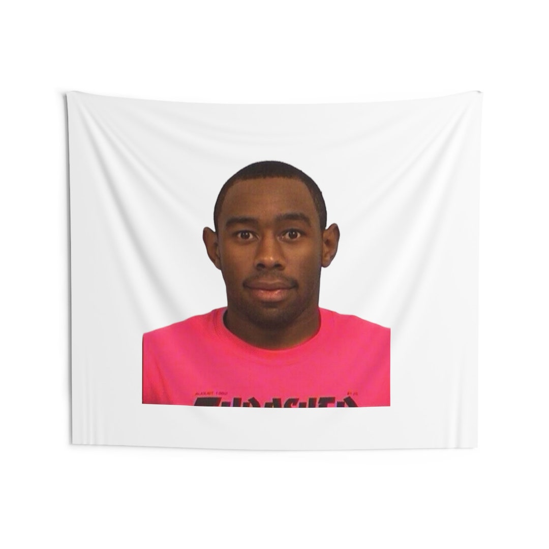 Tyler the Creator Mugshot Tapestries. Celebrity Mugshots.sizes Vary - Etsy