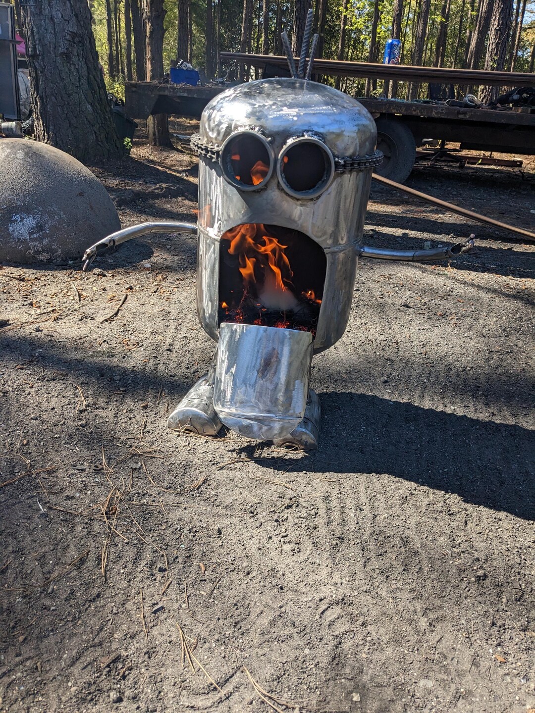 Firepits From Repurposed Propane Tanks. Custom Pits Available. Prices ...