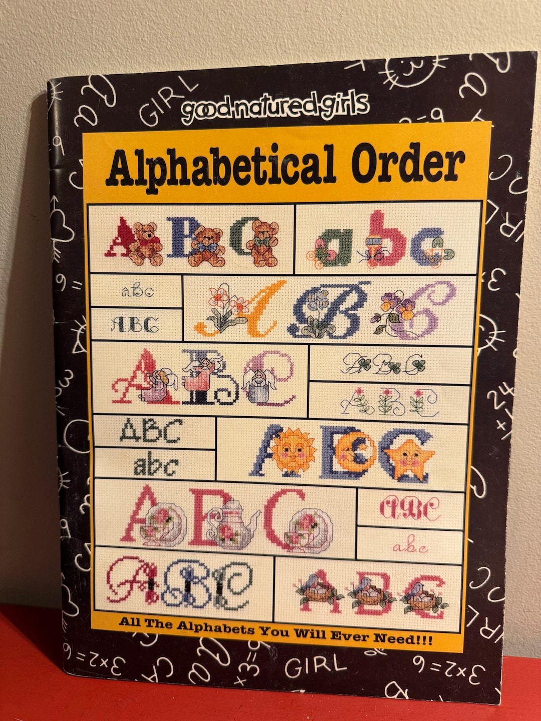 Good Natured Girls Alphabetical Order Counted Cross Stitch - Etsy