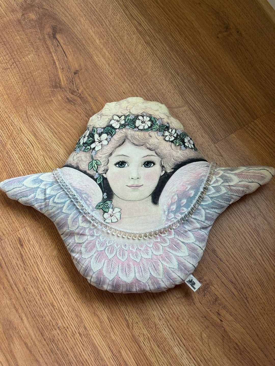 Dorothy Dear Designs Angel 3D Pillow Angelic Home Toy Works 1979 USA ...