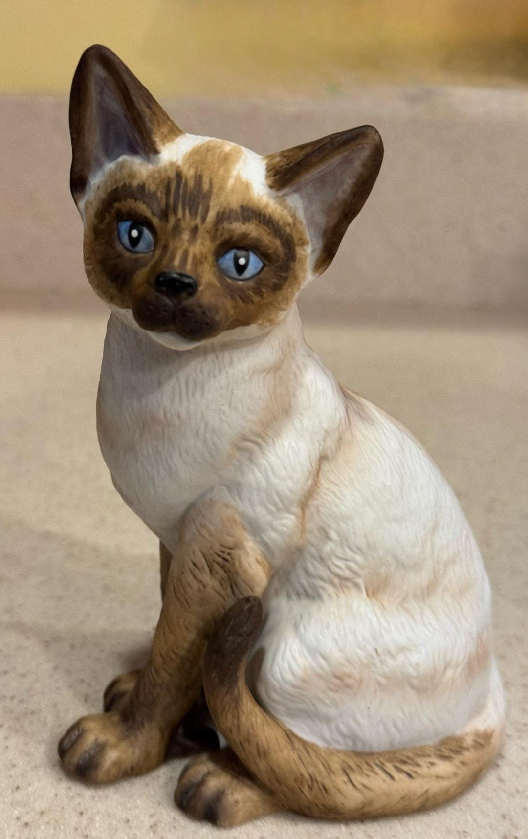 San Francisco Music Box Company Siamese Cat Music Box Theme From Ice ...