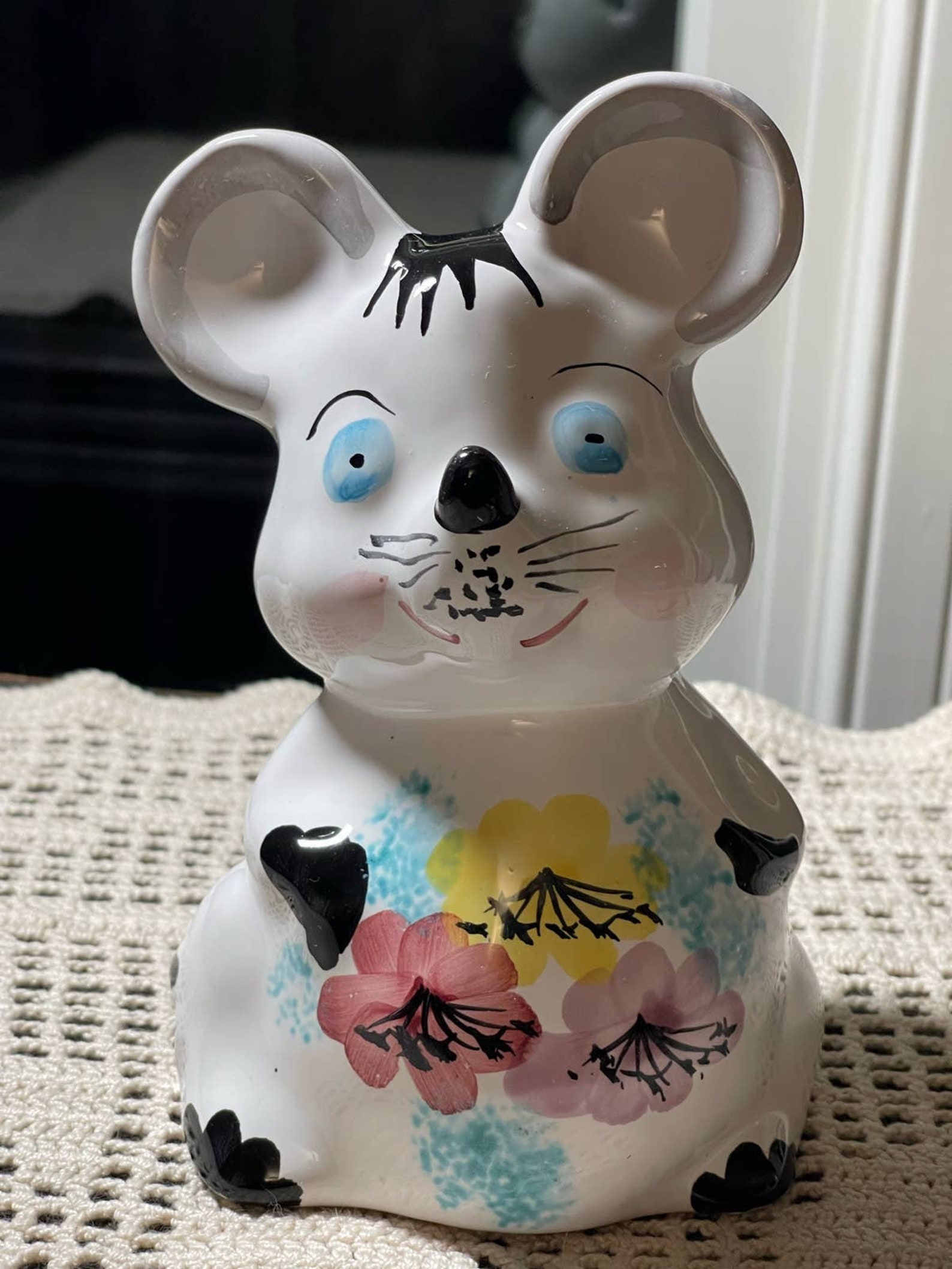 Vintage Mouse Money Bank From Italy 6 1/2” Tall 8/25 - Etsy