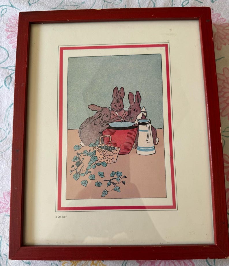 Page From the Tale of Peter Rabbit - We Are Bunnies - Sticker of ...