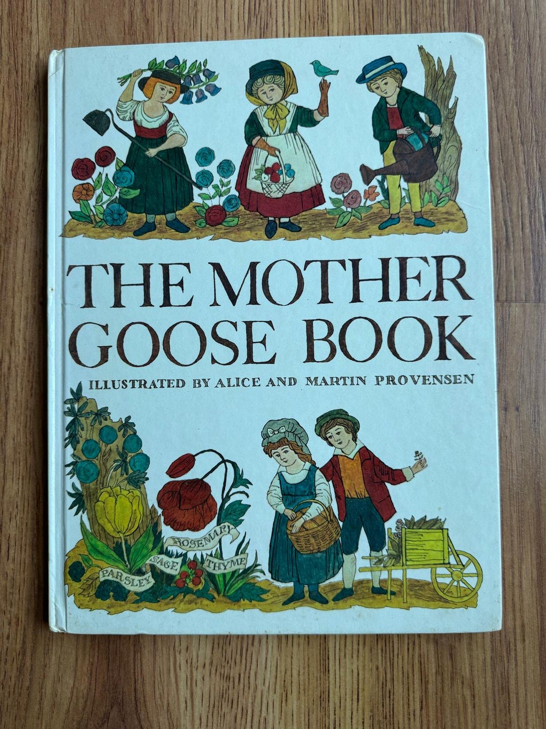 The Mother Goose Book Illustrated by Alice and Martin Provensen 1976 - Etsy