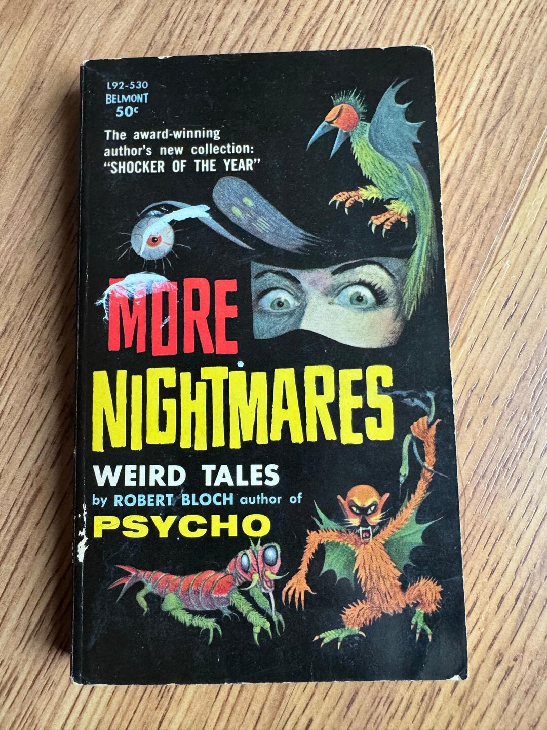 More Nightmares- Robert Bloch, 1962 - Etsy