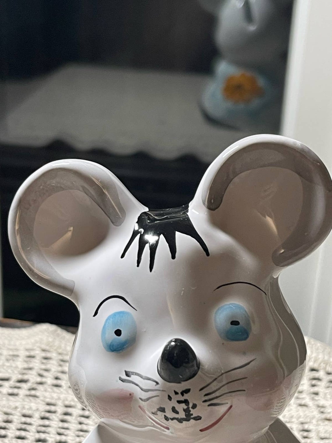 Vintage Mouse Money Bank From Italy 6 1/2” Tall 8/25 - Etsy