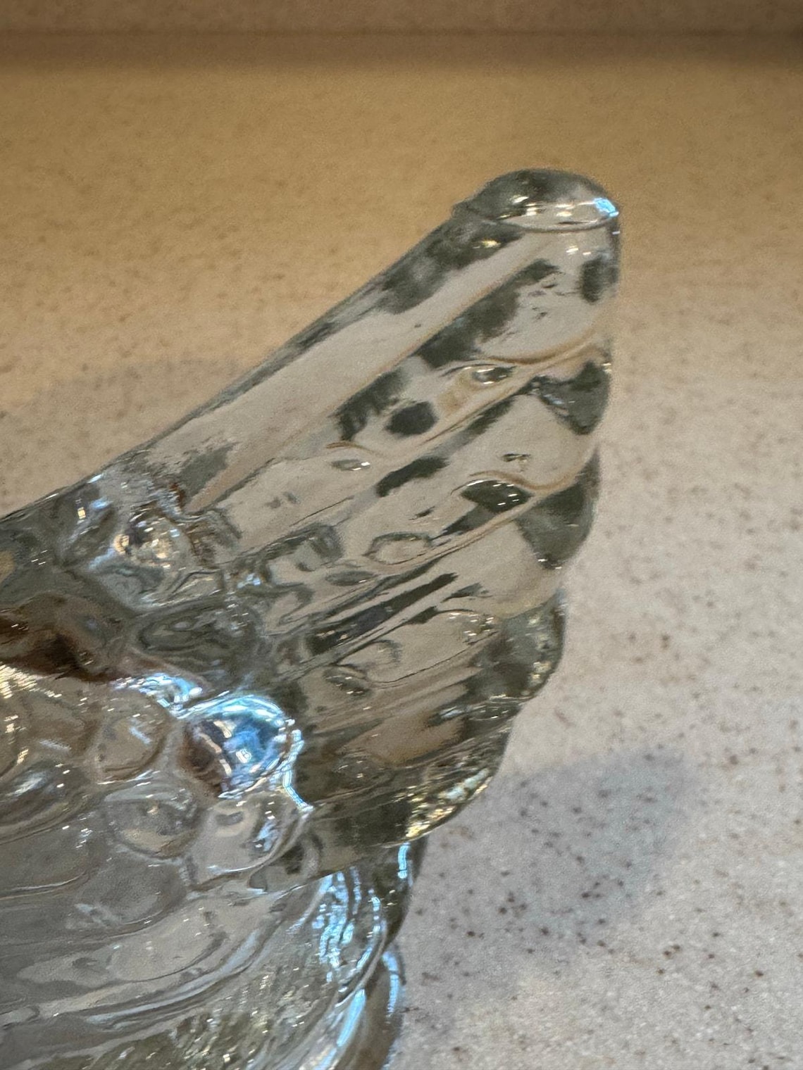 Vintage Glass Chicken Hen Nest Candy Container JH Millstein - Etsy