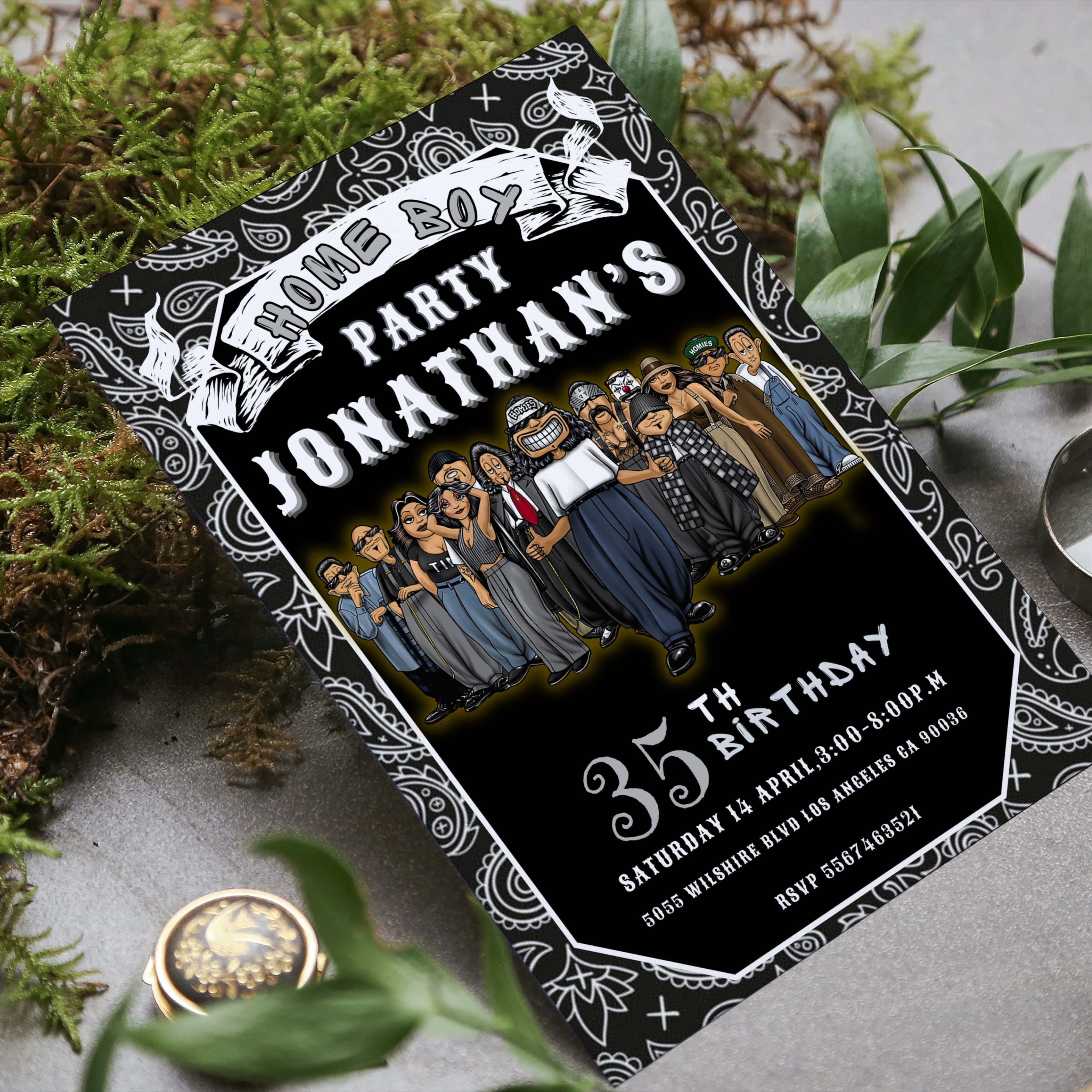 Customizable Cholo Birthday Invitation (digital Download) - Etsy