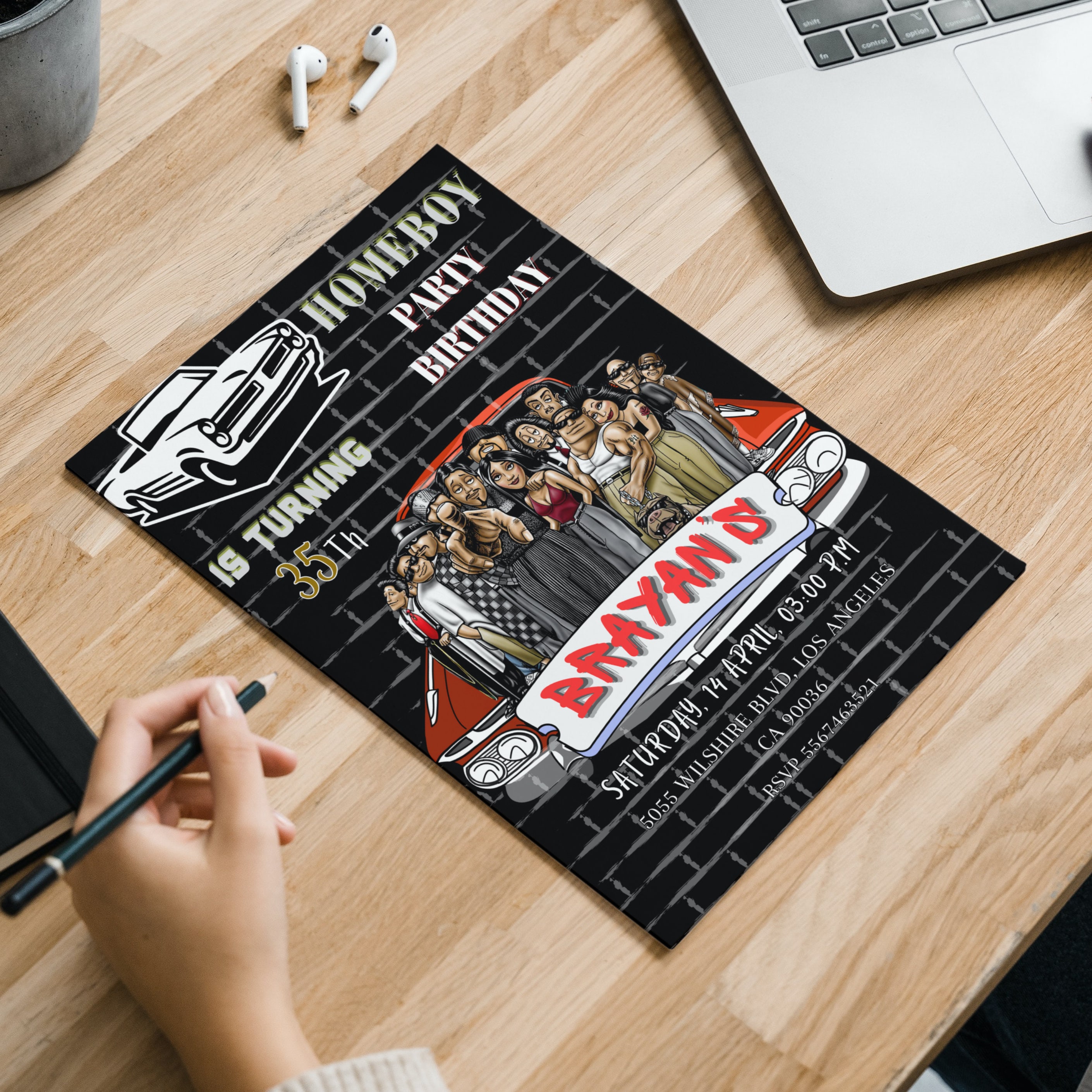 Invitación de cholo invitación de cumpleaños de cholo invitación de ...