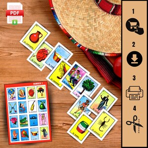 Loteria Invitation Template - Loteria Invitation - Customizable Loteria ...