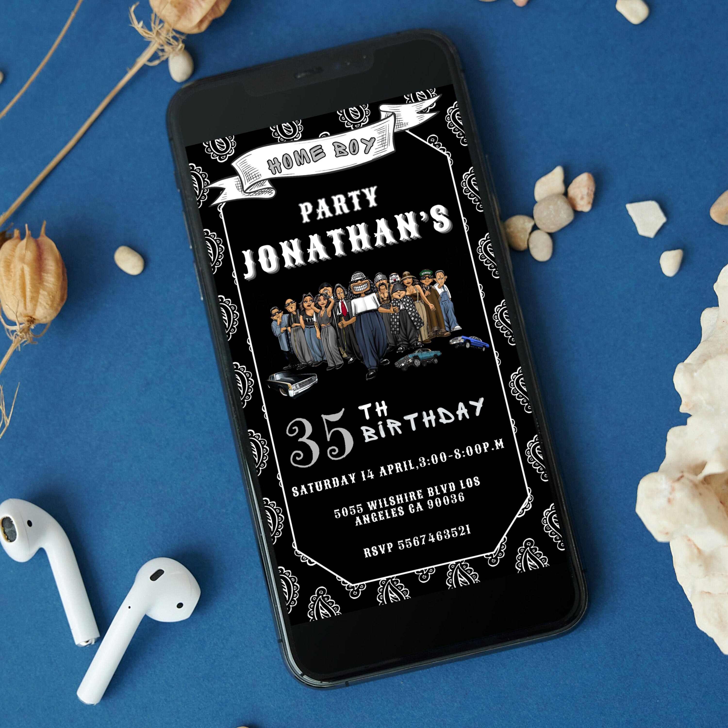 Cholo Invitation - Cholo Birthday Invitation - Cholo Theme Party ...