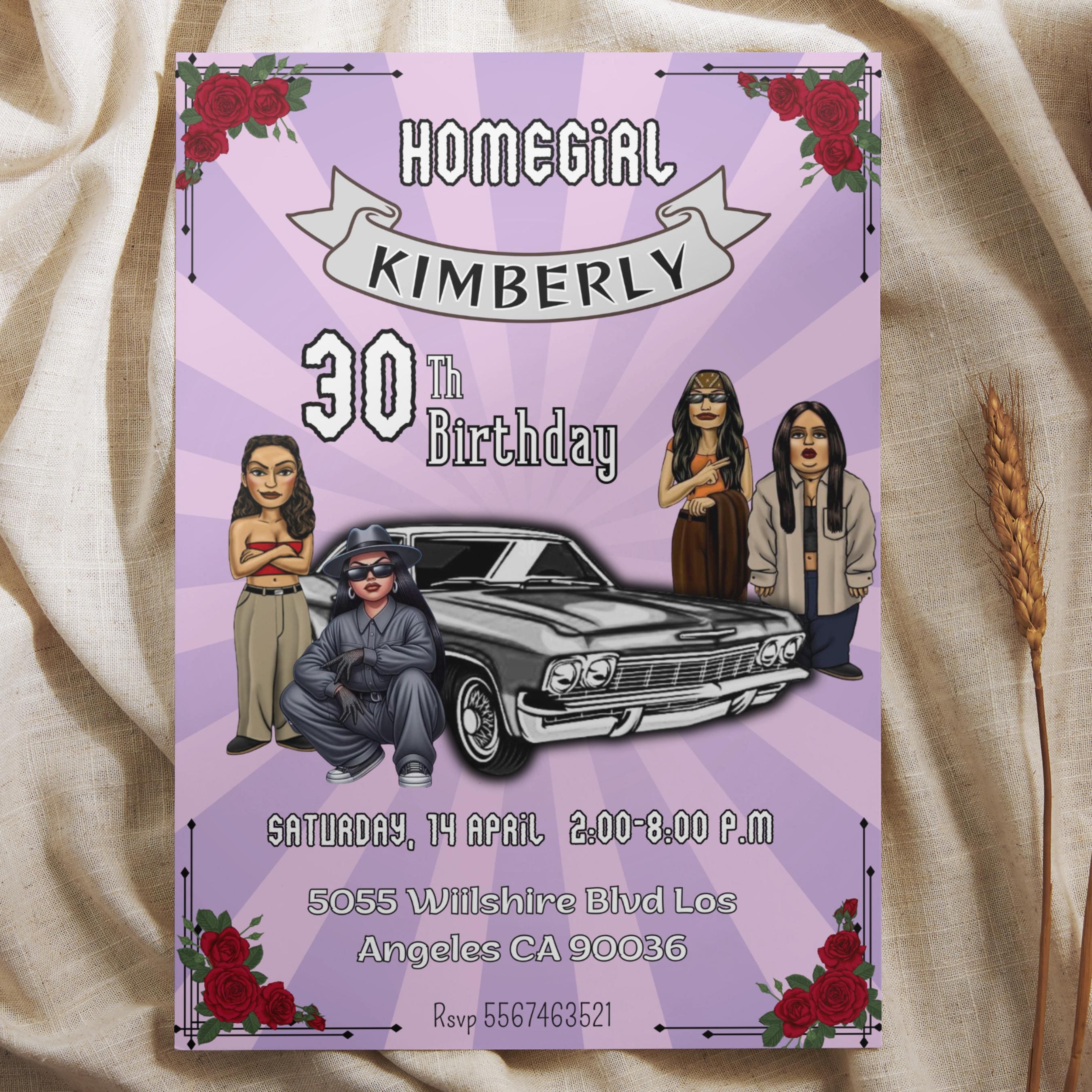 Cholo Birthday Invitation: Customizable Canva Template - Etsy